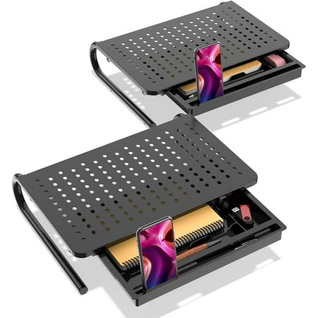 Monitor Stand Riser with Drawer Storage, Computer Monitor Stand for ...