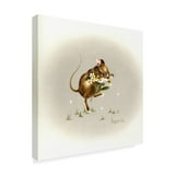 Trademark Fine Art 'He Loves Me Mouse' Canvas Art by Peggy Harris ...