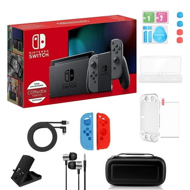 Nintendo Switch Gaming Console with Neon Blue and Neon Red Joy-Con ...