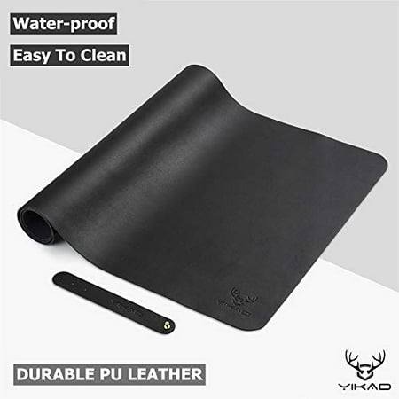 Yikda Extended leather Mouse Pad / Mat, Large Office Writing Gaming ...