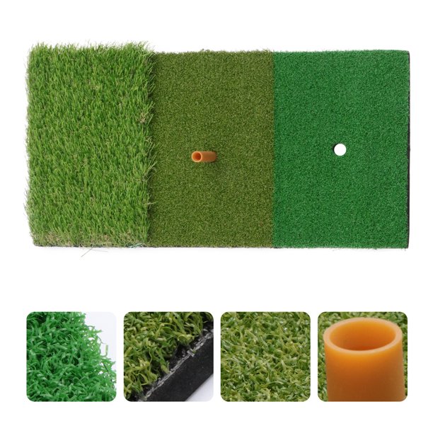 Golf Practice Mat Portable Golf Hitting Mat and Driving Pad Training ...