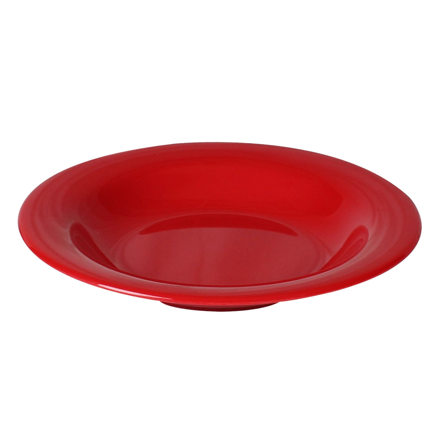 Excellante Color Pure Red Melamine Dinnerware Collection 9.25 Inch ...