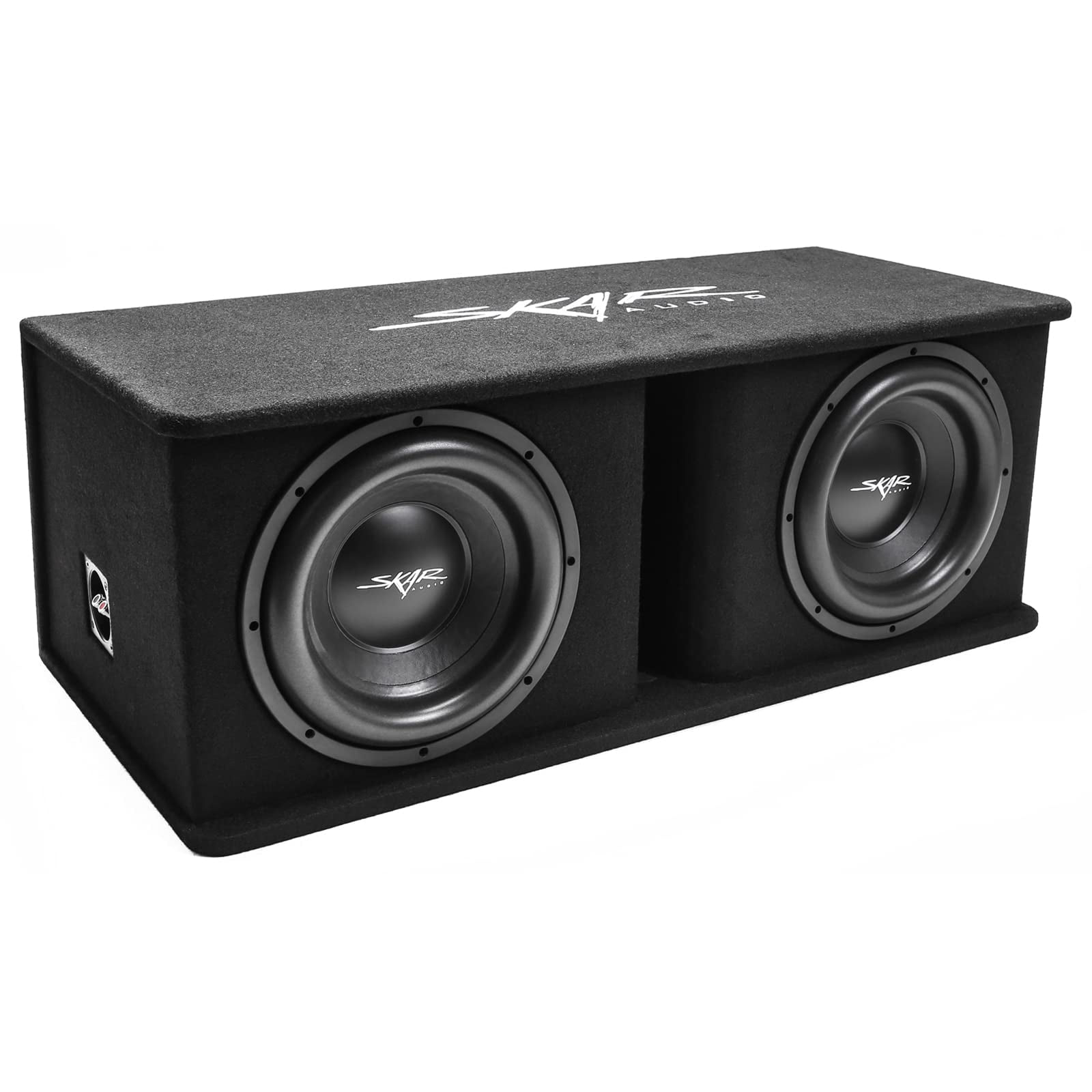 Skar Audio Dual 12" 2400W Loaded SDR Series Vented Subwoofer Enclosure ...