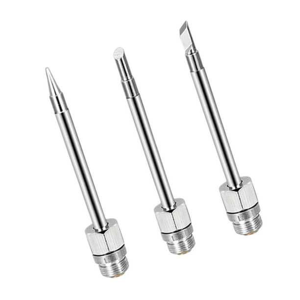 3 Pieces Soldering Iron Tips Soldering Head Welding Welding Tip Head ...