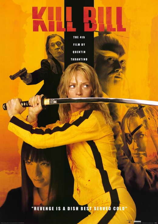 Kill Bill Vol 1 Movie Poster 11 X 17 Style F