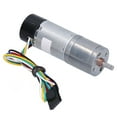 Durable DC Motor w/ Encoder, Ideal for Self,Balancing Vehicles, DIY ...