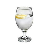 Epure Cremona 8 Piece Glass Set - 13.5 oz Stemmed Glasses for Water ...