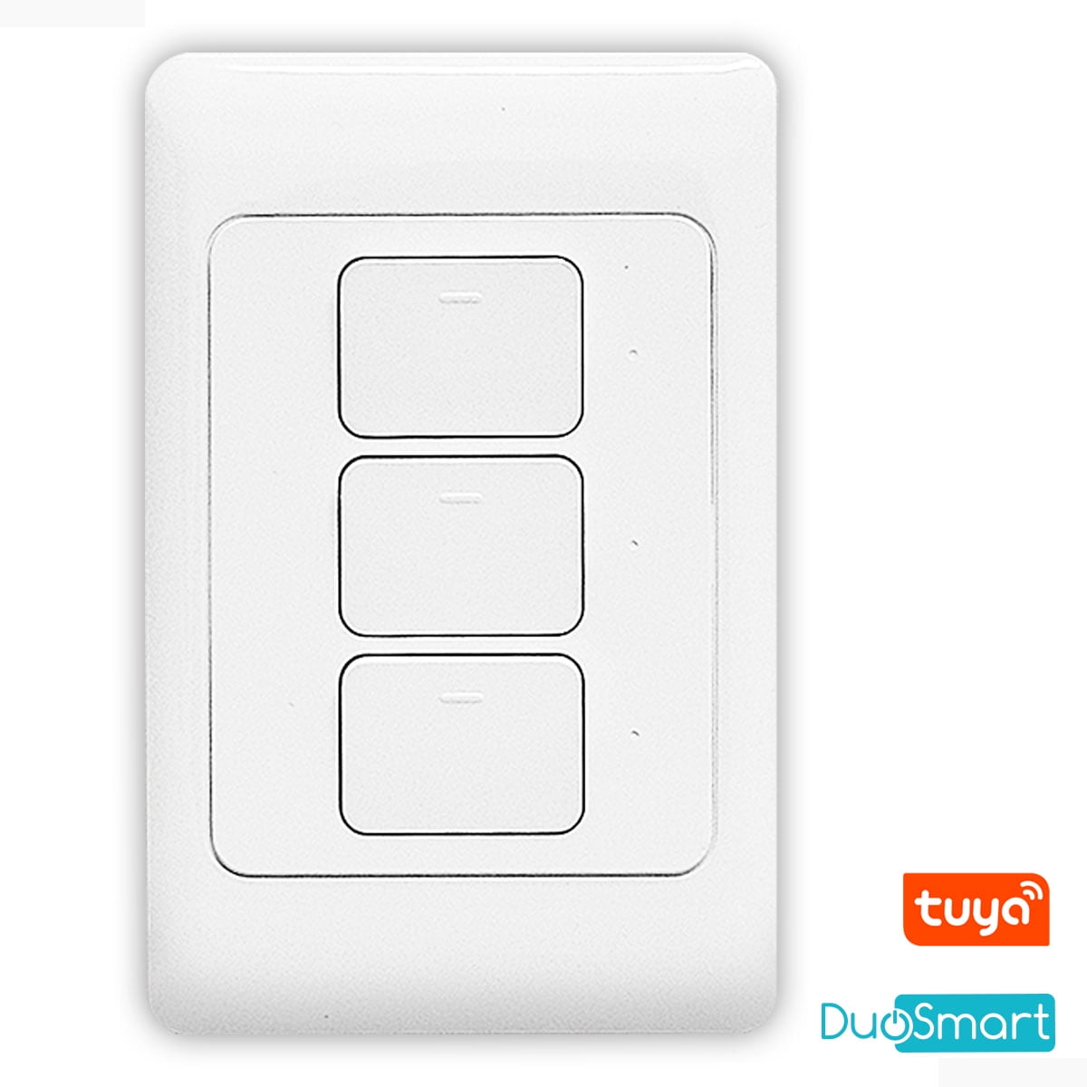 Apagador Inteligente Wifi On/off 3 Botones Alexa Google Tuya A30 ...