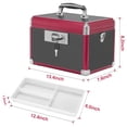 Medication Lock Box - 13.4 x 7.6 x 8.2 Inch Large - Medicine Lock Box ...