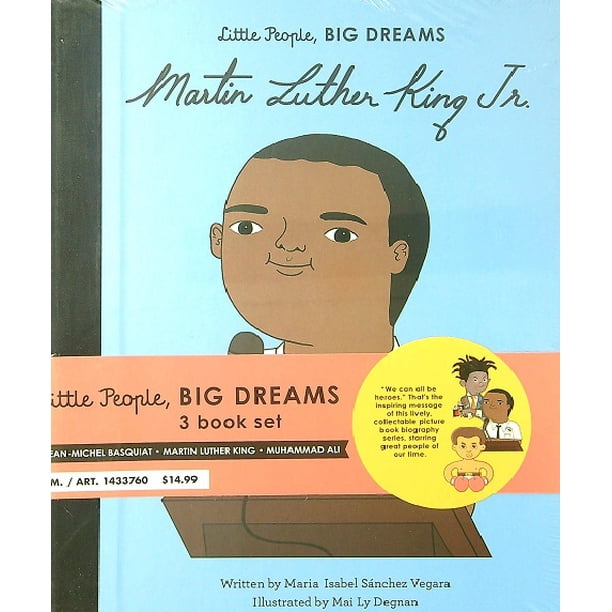 Little People, Big Dreams (Jean-Michel Basquiat/Martin Luther King ...