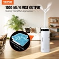 VEVOR Large Room Humidifier, Ideal for Whole House & Commercial Use ...