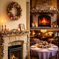 5PC Summer decorations 5.9 FT Artificial Leaf Garland Plastic Vines ...