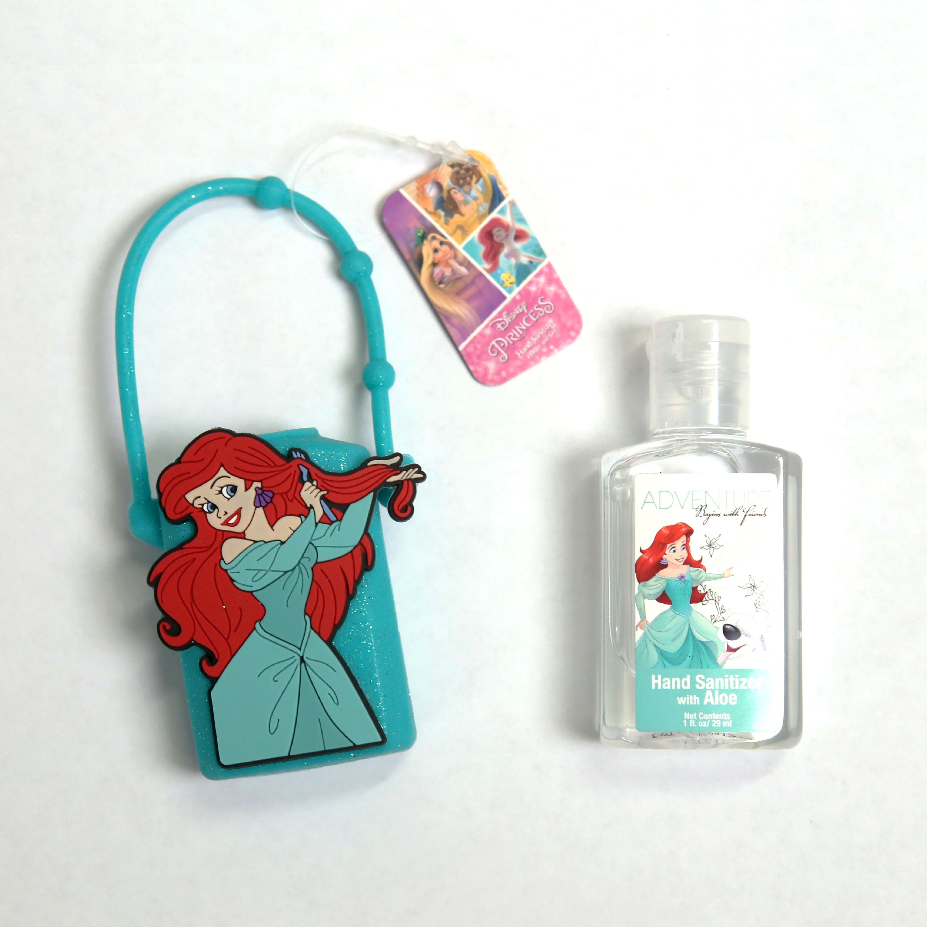 Official Disney Princess Hand Sanitizer with Aloe (1, Teal – Ariel ...