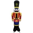Northlight Lighted Inflatable Nutcracker Soldier Outdoor Christmas ...