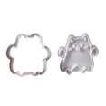 8Pieces Small Cookie Molds Halloween Biscuit Cutter Cats Shape Cookie ...