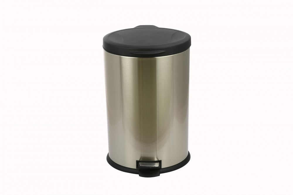 BHG 40L Metallic Gold Waste Can - Walmart.com