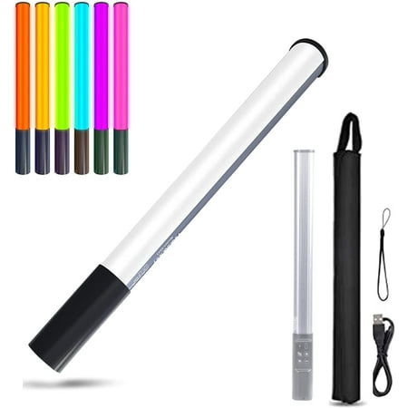 HITYENEED RGB LED Video Light Wand Stick with Tripod Photography Studio ...