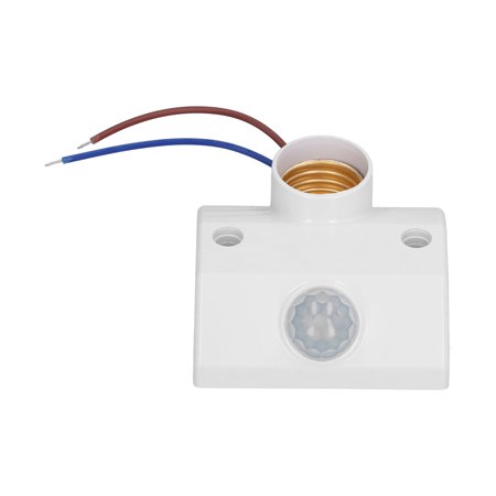 Tbest E27 Induction Lamp Holder Low Energy Body Infrared Sensing Bulb ...