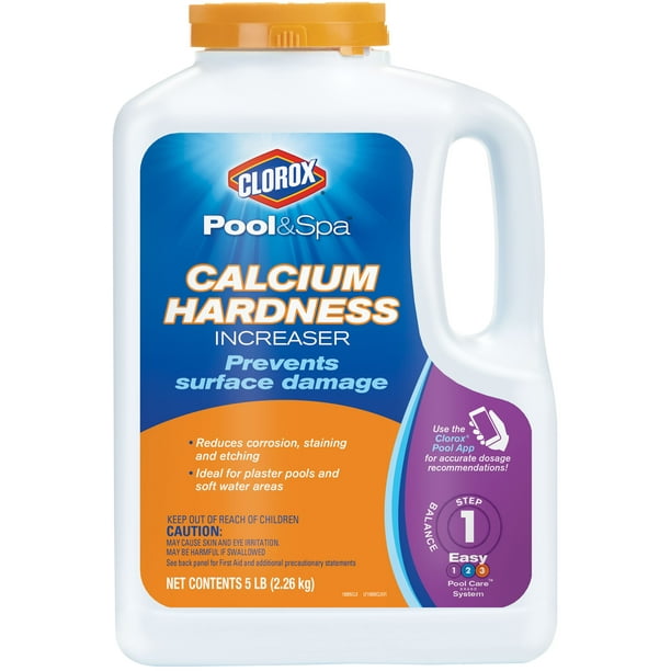 Clorox Pool&Spa Calcium Hardness Increaser, 5 lbs (For Pool Use ...