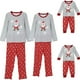 Family Matching Christmas Snowman Pajama Sets Cute Snowman Print Long ...
