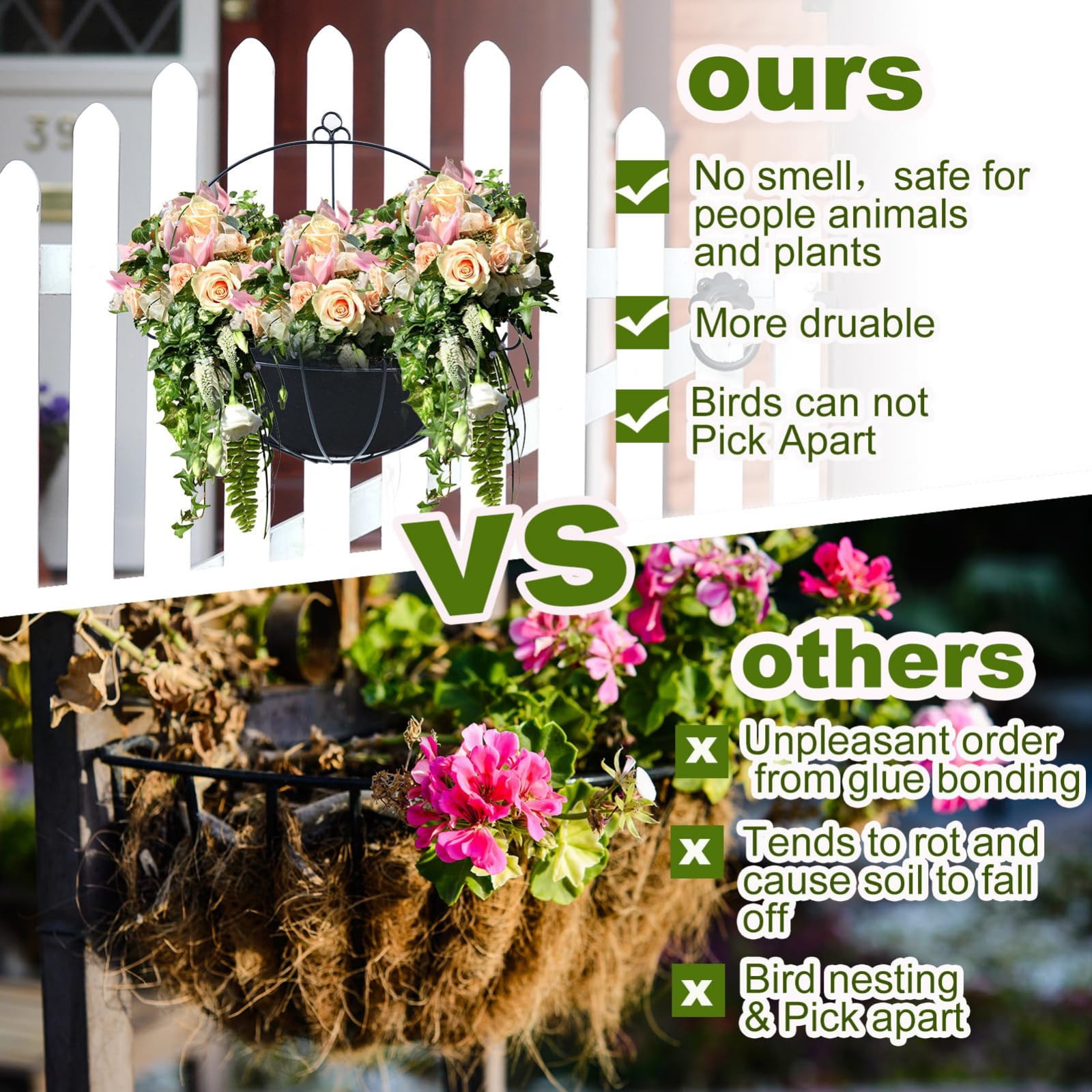 Click here for Wifklsiipg Flower Pots For Indoor Outdoor Use Deco... prices