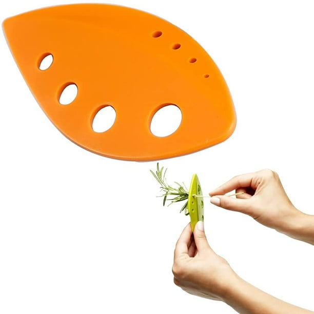 3 PCS Safety Herb Stripper Plastic Edge Vegetable Leaf Separator Herb ...