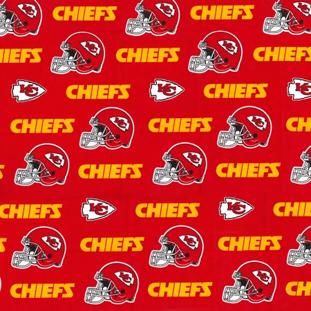 Kansas City Chiefs 58" 100% Cotton Logo Sports Sew | Walmart Canada