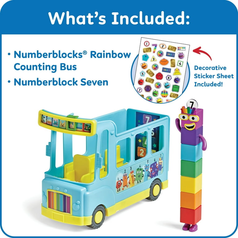 Interactive Number Learning Toy Learning Resources Numberblocks Rainbow ...