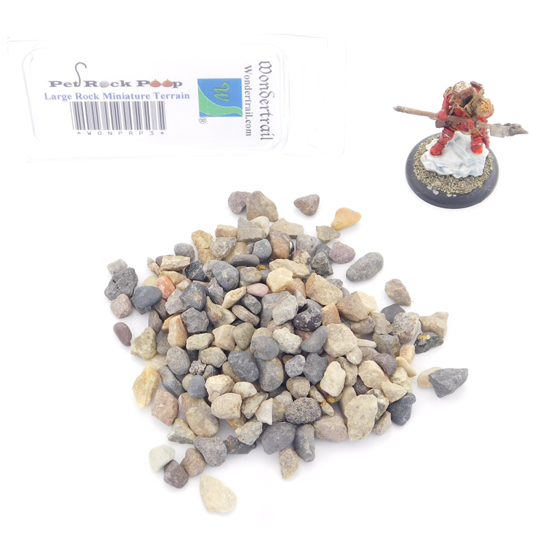 Large Rock Miniature Terrain Pet Rock Poop Series Wondertrail - Walmart.com