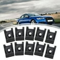 10 Sets Spring U-type Clips with Screws for Car Bumper Trim Fasteners ...