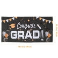 GOOHOCHY Graduation Banner Graduates Backdrop Decor Photography Black ...
