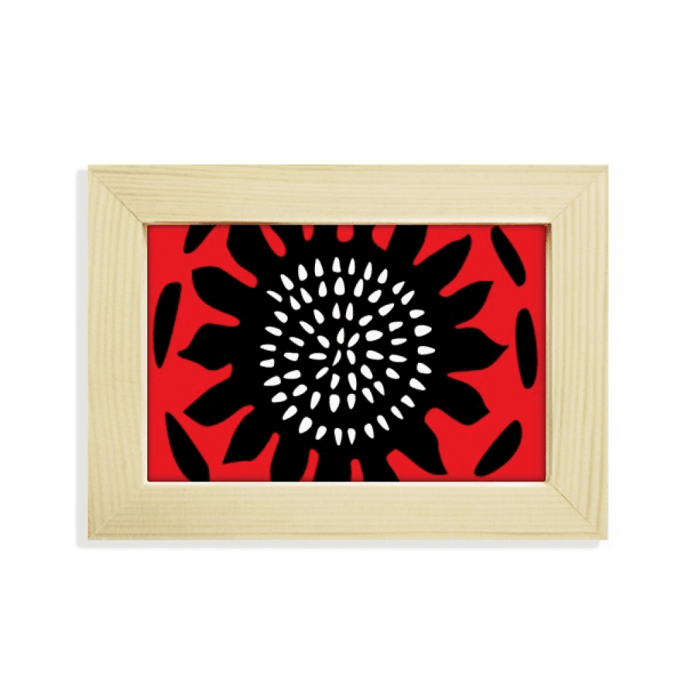 Sunflower Outline Celebrate Mexico Totems Desktop Decorate Photo Frame