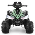 Kidzone Kids Ride on ATV Car 12V Battery Electric 4-Wheeler 2 Speed Kid ...