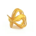 6 PC Golden Color Hair Claw Clip: The Ultimate in Hair Styling! Clips ...