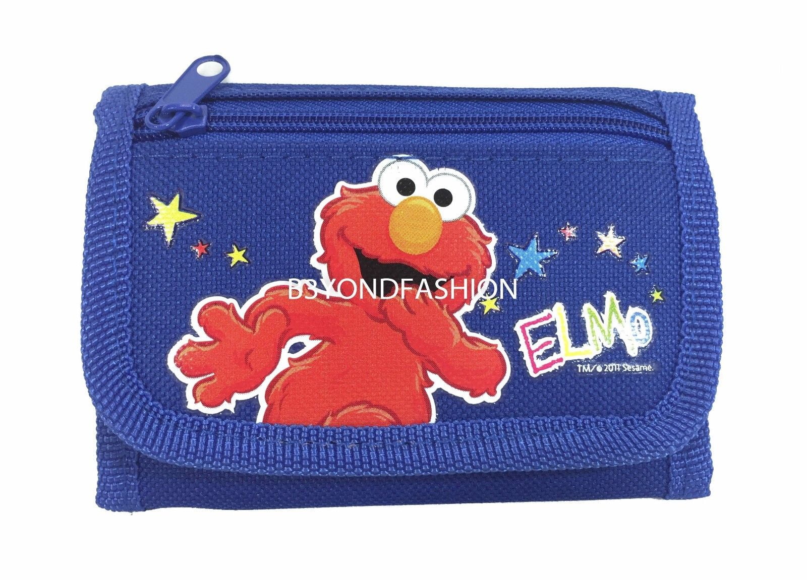 Sesame Street Elmo Tri-fold Canvas Wallet - Walmart.com