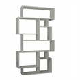 White Geometric Bookcase - Walmart.com