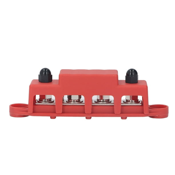 Power Distribution Busbar Box,4 Stud M8 Bus Busbar Module Bus Bar ...