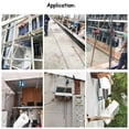 500kg Remote control crane hoist wire rope electric hoist aluminum ...