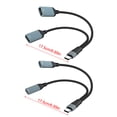 Two USB C Port Expansion Adapters OTGs Hubs For Laptop Smartphone ...