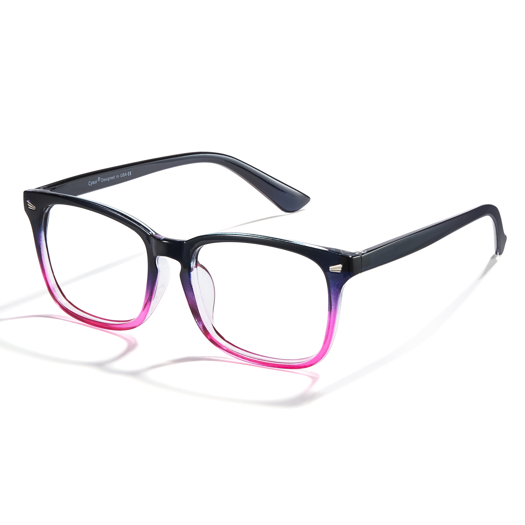 Cyxus Blue Light Glasses Anti Eyestrain Computer Gaming Glasses Classic ...