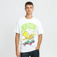 Chinatown Market Men's X The Simpsons Bart Cowabunga Arc Tee T-Shirt ...