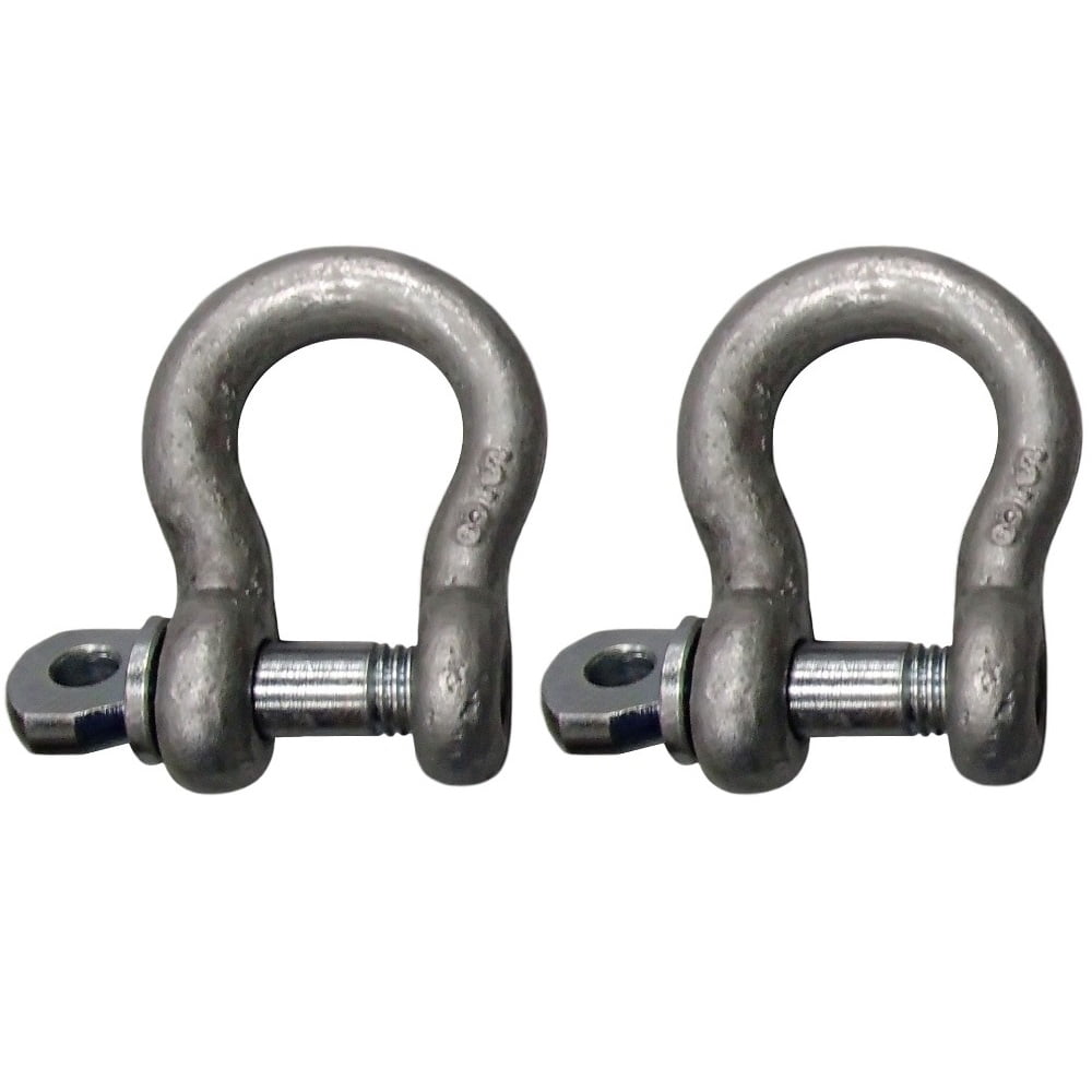 CSPA0625 (2) Shackle Clevis 3/4" & Screw Pin for Cable Rope Chain ...