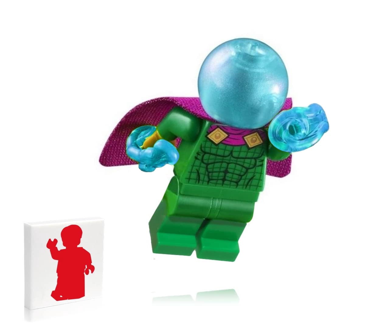 LEGO Super Heroes Spiderman Minifigure - Mysterio with Power Blast ...