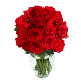 Walmart's Real Long Bulk Freedom Red Rose Bouquet - 50 Stems, Fresh Cut ...