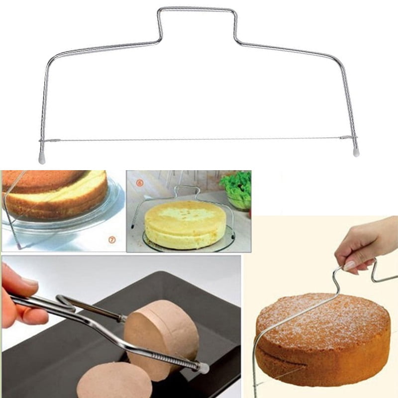 100% Authentic Makes Shopping Easy Pizza Dough Cutter 2 Wire Cake ...