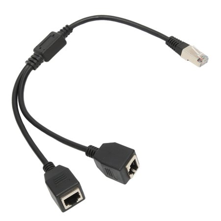 RJ45 Ethernet Splitter Cable, Ethernet Splitter 1 To 2 Stable Fast ...