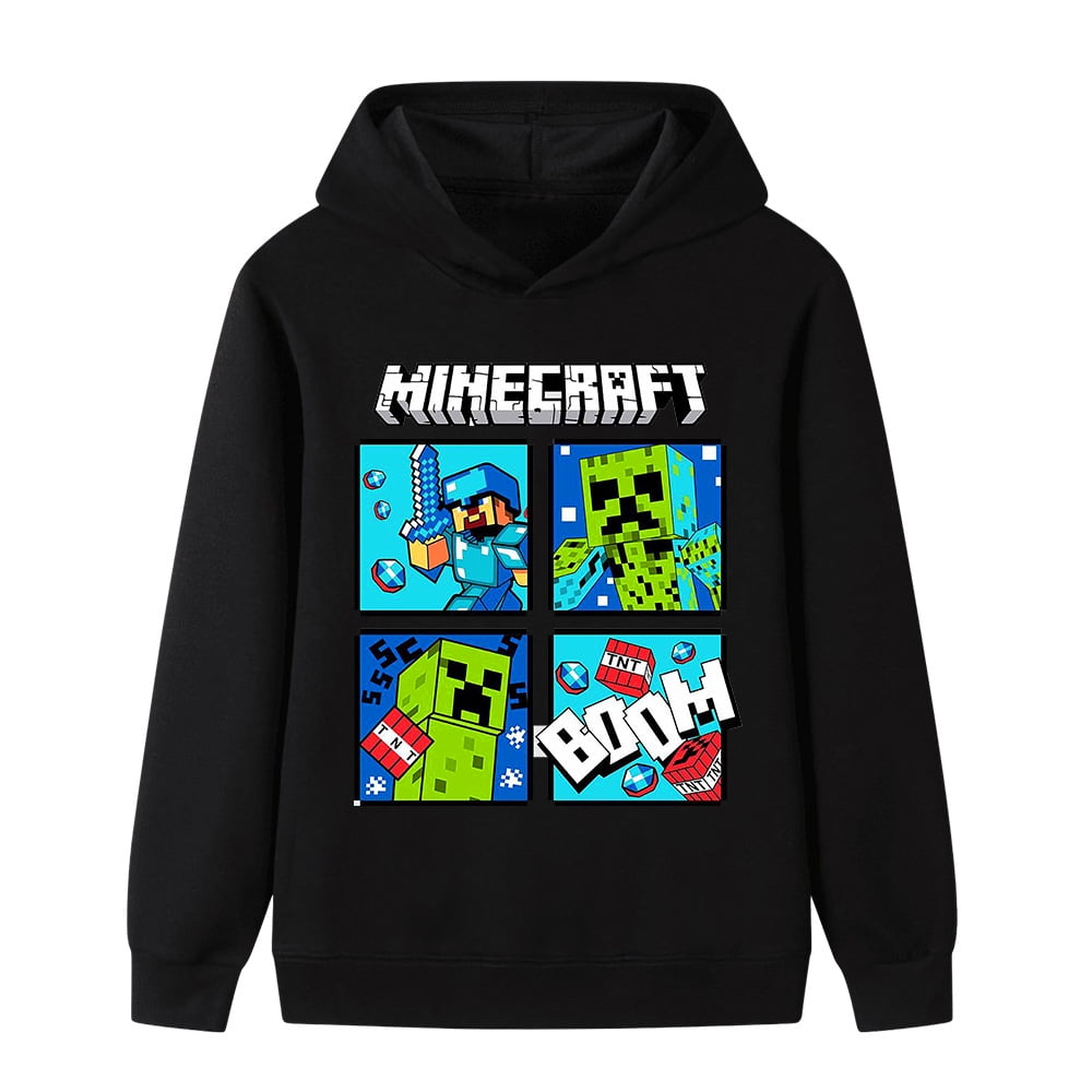 Click here for Unbranded Minecraft Hoodie For Older Children  Boy... prices