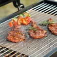 Outdoor BBQ Grill Mesh Mat Non-Stick Barbecue Grilling Wire Net Sheet ...