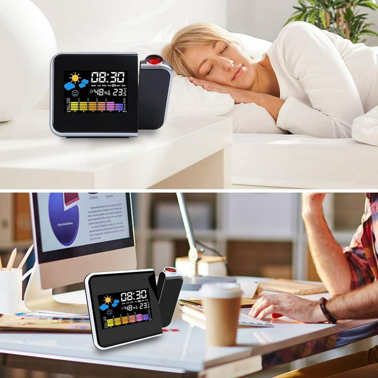 Atomic Alarm Clock With Ceiling Display | Shelly Lighting