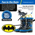 DC Comics Batman Boy's Rain Boots (Toddler/Little Kid) - Walmart.com